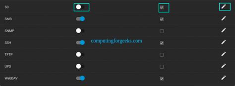 Configure FTP SFTP And S3 Storage Services On TrueNAS ComputingForGeeks