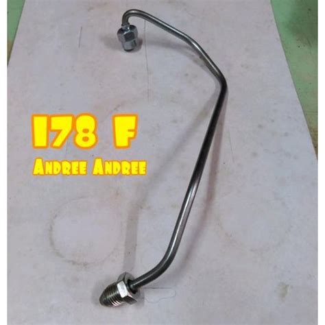 Jual Hpp High Pressure Pipe Selang Nozzle Diesel Solar 178 F Fa Kipor