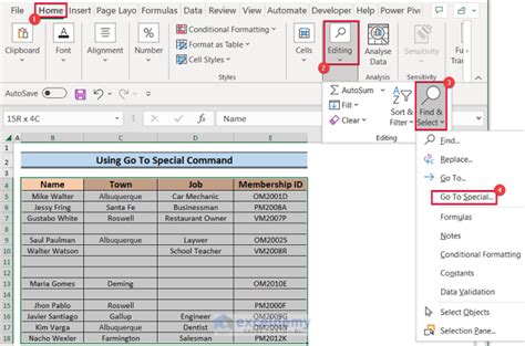 excel remove blank lines from table design talk