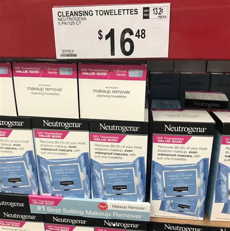 Neutrogena Makeup Wipes 5 Count — Sams Simple Savings