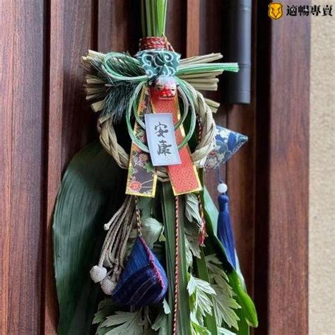 端午節門掛艾草艾葉花束稻草環花資祈福道具居酒屋注連繩和風壁飾 蝦皮購物