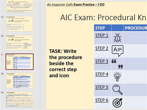 an inspector calls 1 procedural knowledge i do sheila essay teaching