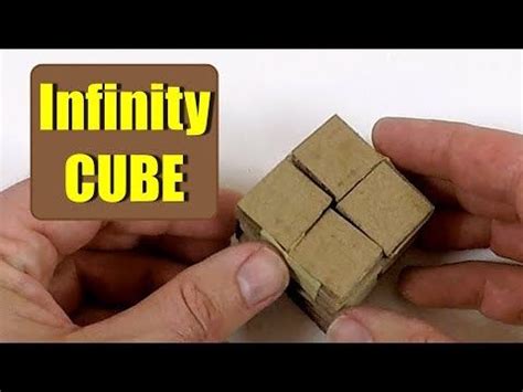 1 How To Make An INFINITY CUBE From Cardboard DIY Cardboard Idea YouTube Diy Cardboard