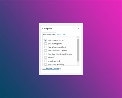 how to add edit and delete categories in wordpress afthemes