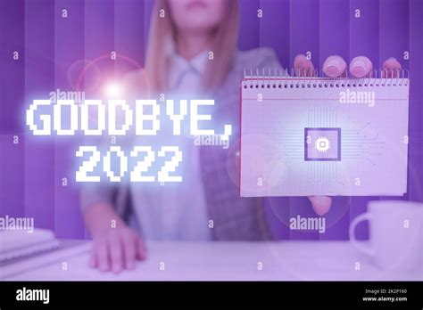 Handwriting Text Goodbye Conceptual Photo New Year Eve Milestone