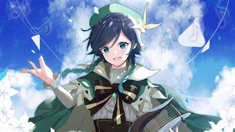Venti K Hd Genshin Impact Wallpapers Hd Wallpapers Id