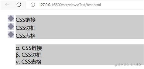 13 Css List Style（列表样式）在网页中很多地方都会用到列表，例如导航菜单、新闻列表、商品分类等等。您除 掘金