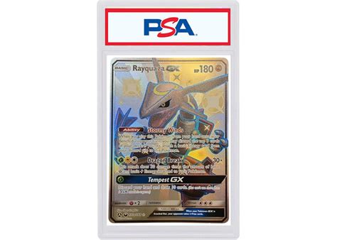 2018 Pokémon Sun And Moon Celestial Storm 177a Full Artrayquaza Gx 2019