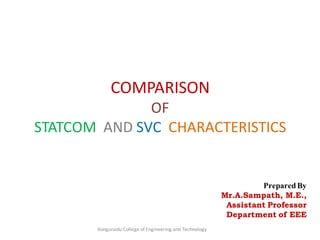 Comparision Of Svc And Statcom Pdf