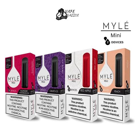 Myle Mini Disposable 2pcpack Vape Vapdazzle
