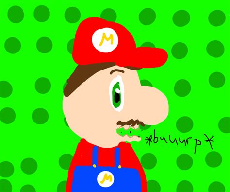 Mario Burping Drawception