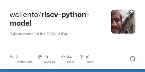 Github Wallentoriscv Python Model Python Model Of The Risc V Isa