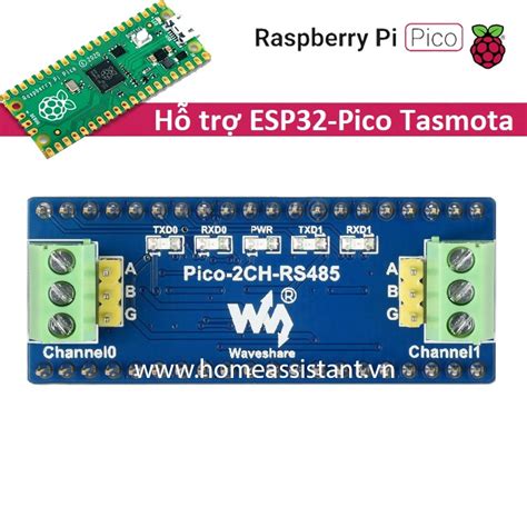 Bo Mạch Rs485 Modbus To Uart Sp3485 Cho Raspberry Pi Pico 2ch Rs485