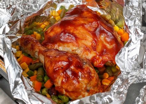 Bbq Chicken Foil Packets Chocolate With Grace