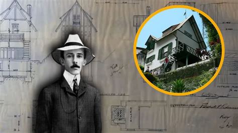 A Encantada Chalé de Santos Dumont foi construído após aposta amigos