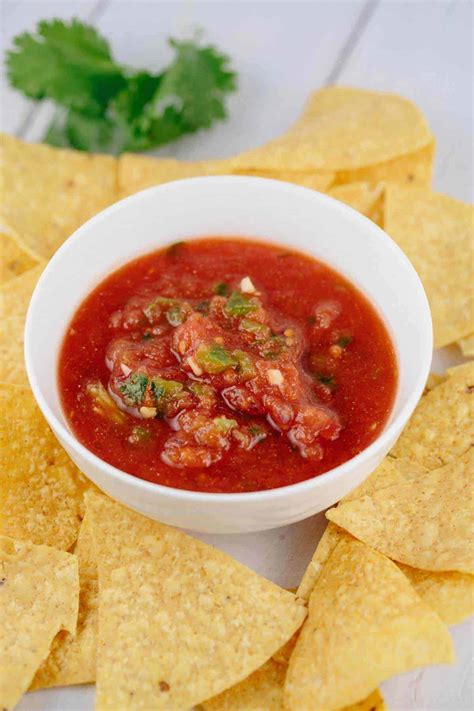 Homemade Restaurant Style Salsa Jessica Gavin