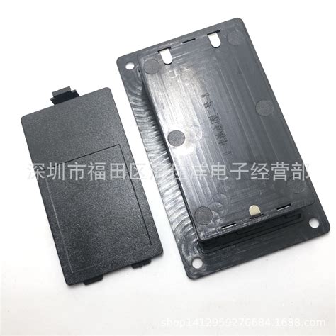 186502节带盖锂电池盒 18650二节带盖串联74v嵌入式 翻盖 扣盖 阿里巴巴