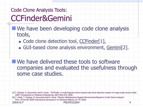 Refactoring Support Based On Code Clone Analysis Ppt Download