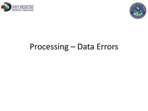 Ppt Fy11 Project Data Errors Resolution Process Desk Reference