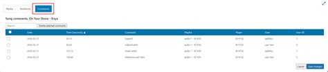 Modern Audio Player Comments Addon By Tean Codecanyon
