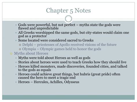 Ppt Chapter 5 Notes Powerpoint Presentation Free Download Id2028656