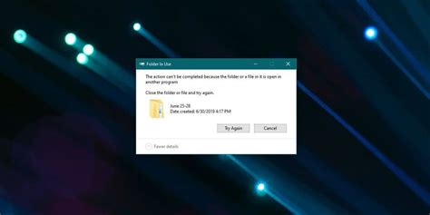 How To Delete A File Or Folder In Use On Windows 10