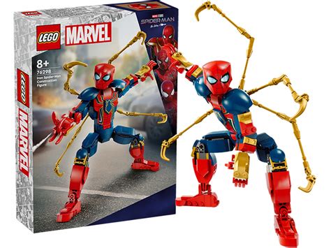 Lego Marvel Spider Man 76298 Figurka Iron Spider Mana 5702017590165
