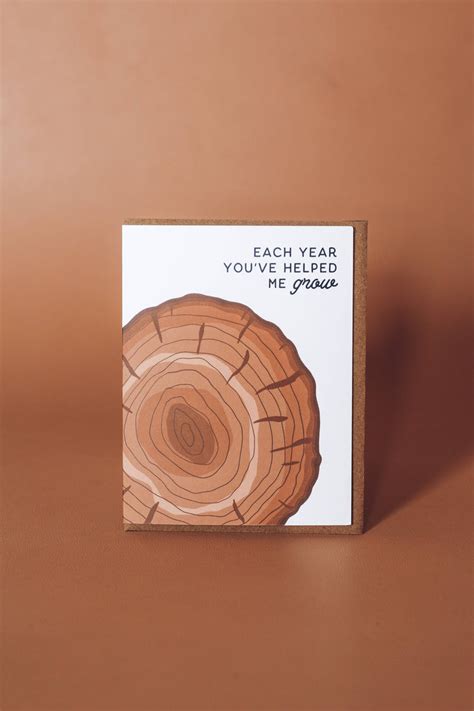 Tree Trunk Card Hanson Road