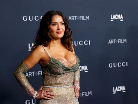 Salma Hayek Stunning Boobs Hot Celebs Home
