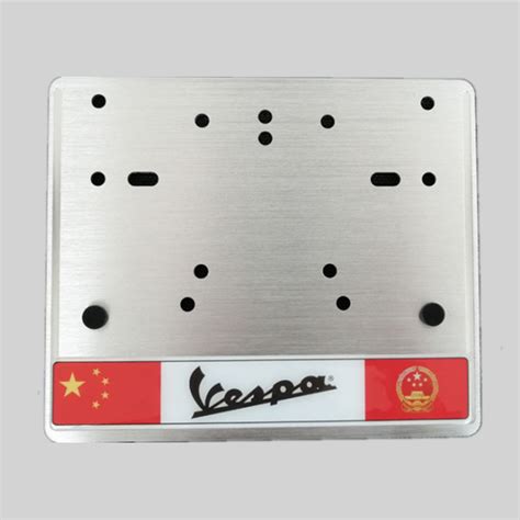 USD 27 79 For Vespa License Plate Frame Flag Sprint Spring GTS Bijo