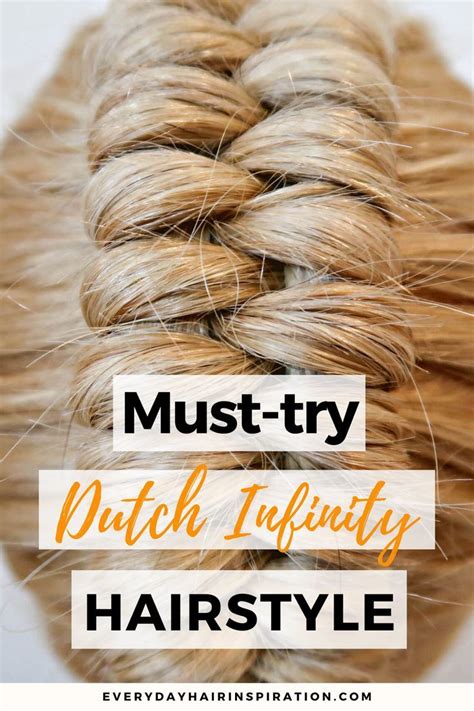 Single Dutch Infinity Braid Step By Step For Beginners Everyday Hair Inspiration Infinity