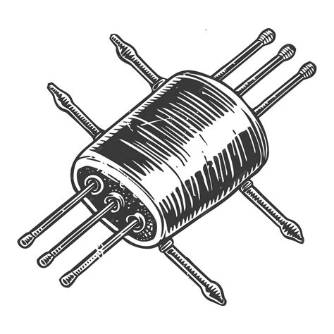 Premium Vector Detailed Illustration Of A Vintage Electrical