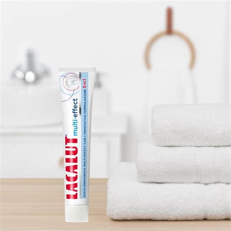 Lacalut Multi Effect Fluorescent Toothpaste 5 In 1 75 Ml