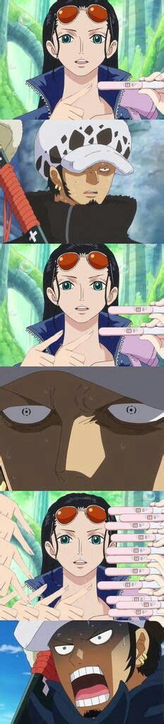 Law X Robin Ilustrasi Komik Komik Seni Animasi