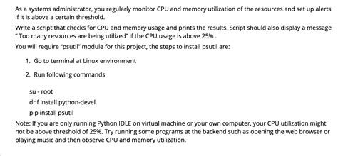 Solved As A Systems Administrator You Regularly Monitor CPU Chegg
