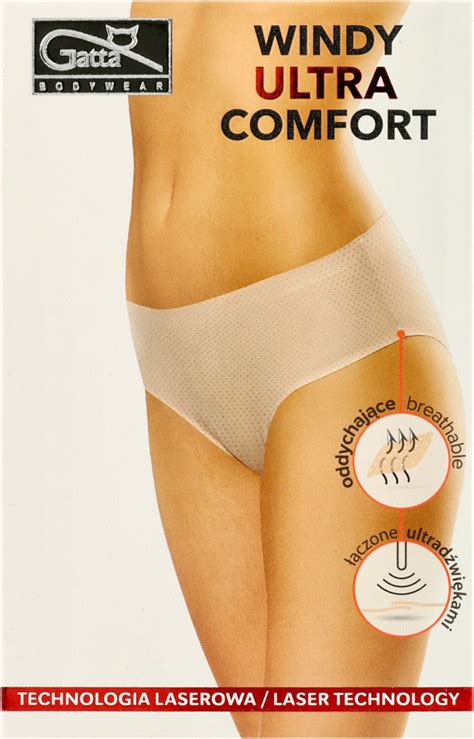 GATTA Bodywear Windy Ultra Comfort Majtki Damskie Czarne Rozm S 1