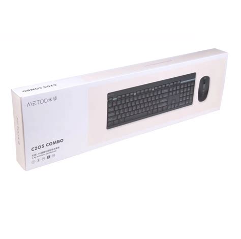 Wireless Keyboard And Mouse Combo Metoo C20s Techno Computer Shop ហាង តិចណូ កុំព្យូទ័រ