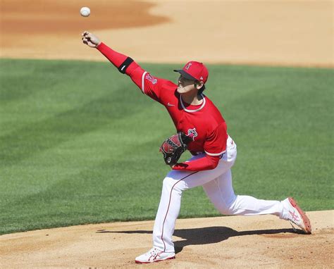 大谷、最速161キロ計測 実戦形式の練習に登板 読んで見フォト 産経フォト