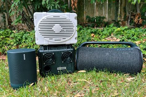 Rugged Outdoor Speakers Compared Turtlebox Shines Through Loudly