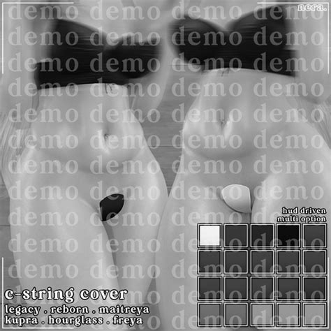 Second Life Marketplace Nera C String Demos