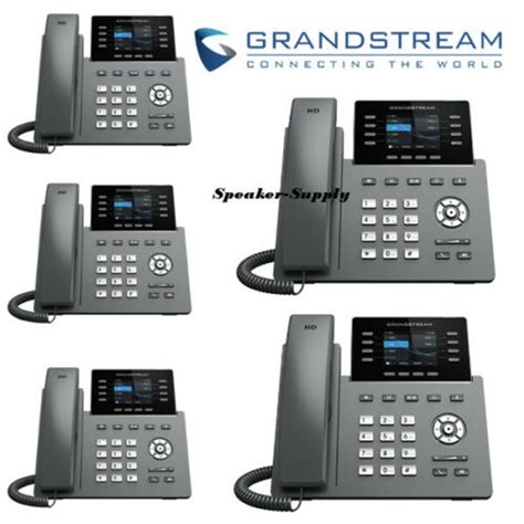 5 Grandstream Grp2624 8 Line 4 Sip Office Ip Phone Poe Bluetooth