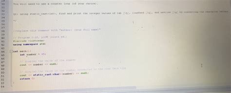solved 01 using the code below modify the code so that it
