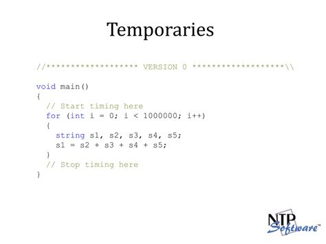 c optimization tips pptx programming languages computing