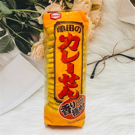 潼漾小舖 日本 龜田製果 咖哩米果 咖哩仙貝 好吃香醇咖喱味 － 松果購物