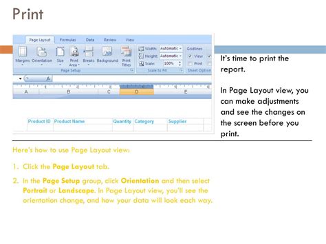 ppt excel 2007 basics powerpoint presentation free download id 1789518