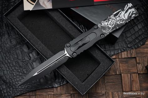Microtech Dirac Delta Double Edge Tactical Standard Krampus Christmas