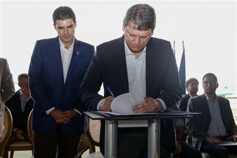 Governo E Ministério Da Infraestrutura Assinam Acordo De Investimento