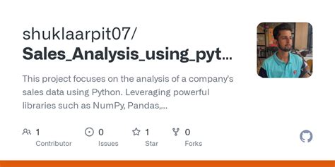 Github Shuklaarpit07salesanalysisusingpython This Project