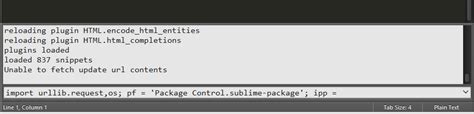 Sublime Text 3 安装package Control官方教程package Control官网 Csdn博客