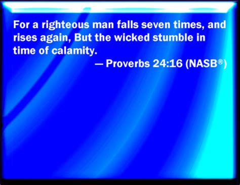 Bible Verse Powerpoint Slides For Proverbs 24 16